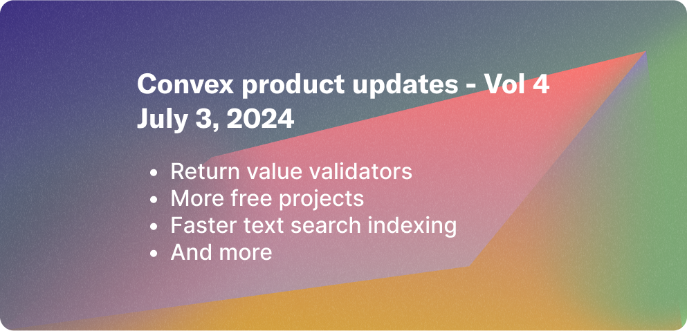 Product Update - Volume 4